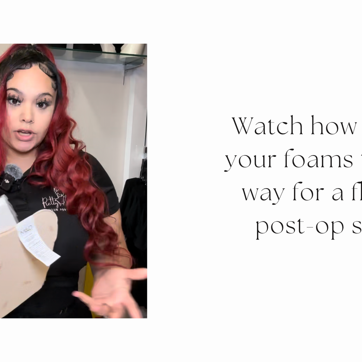 How to Put On Lipo Foams After Lipo or BBL | Step-by-Step Recovery ...